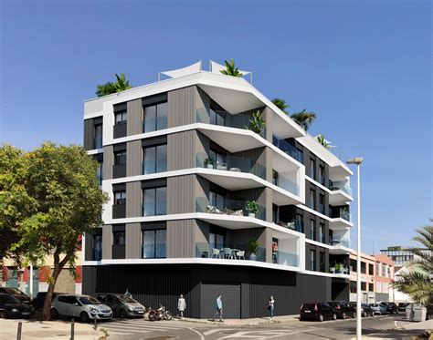 Fachadas Edificios Modernos 5 Pisos