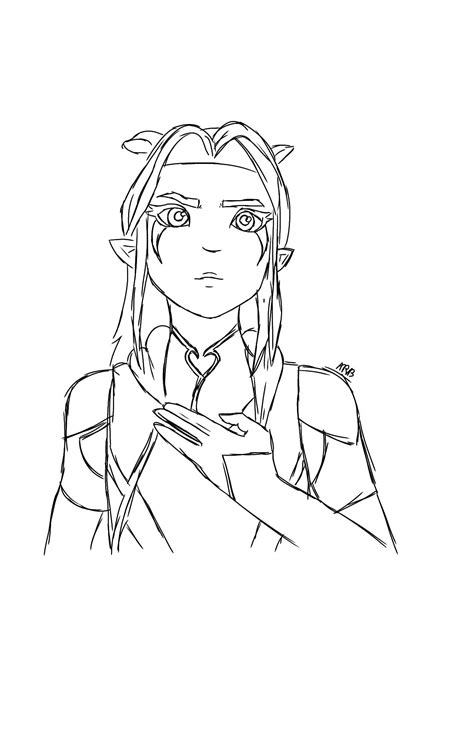 Rayla Sketch 1 By Justahttydgirl45 On Deviantart