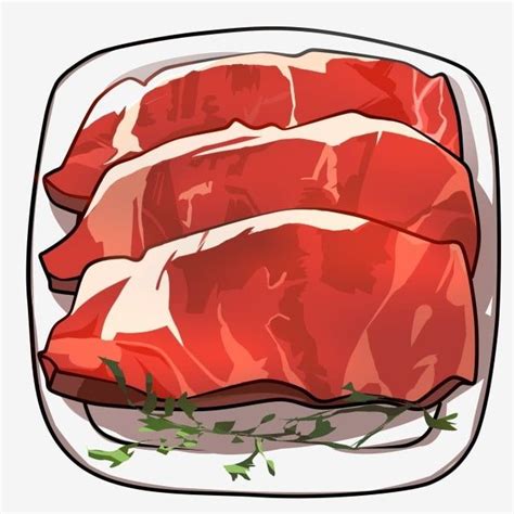쇠고기 신선한 일러스트 소고기 쇠고기 한 접시 신선한 쇠고기 Png 일러스트 및 Psd 이미지 무료 다운로드