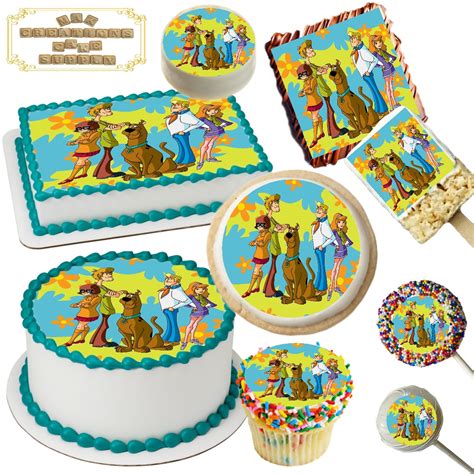 Scooby Doo Cake Topper Scooby Doo Cake Scooby Doo Cupcakes Scooby