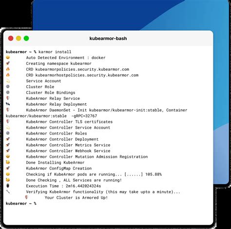 Runtime Security Enforcement KubeArmor