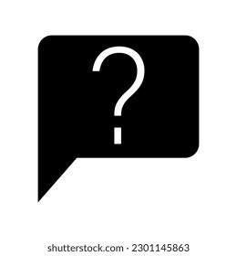 Isolated Question Mark Inside Message Box Stock Vector Royalty Free