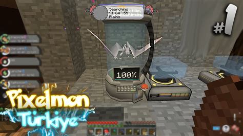 Fosİl Pokemonu Ev Minecraft Pixelmon Türkiye 1 Bölüm Youtube