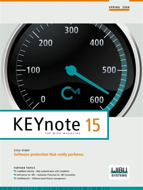 Software Protection That Really Performs Codemeter