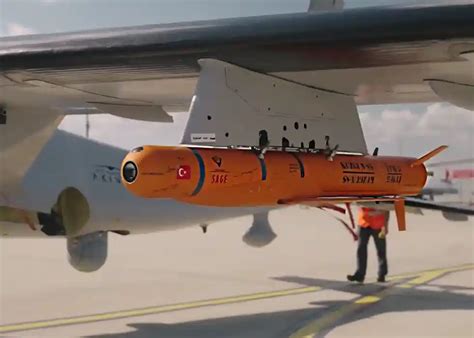 Akinci Ucav Drops Kuzgun Ss Glide Munition Turdef