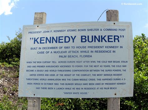 Pin On Peanut Island Kennedy Bunker