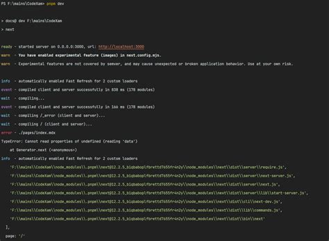 I Got This Error After Starting On Local Server But Its Working Fine