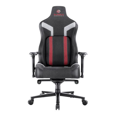 Eureka Ergonomic Python Ii Gamer Szék Piros Szövet Műbőr Erk Gc08 R Store11
