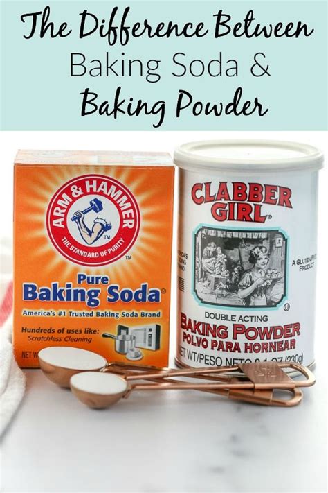 The Difference Between Baking Soda And Baking Powder Artofit