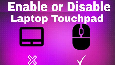How To Enable And Disable Mousepad Touchpad Mouse In Your Laptop Youtube
