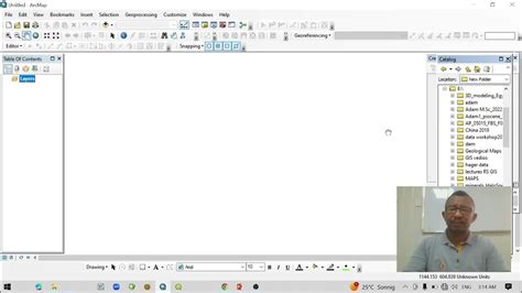Gis Lecture 35 Create Geological Geodatabase Using Arcmap Youtube