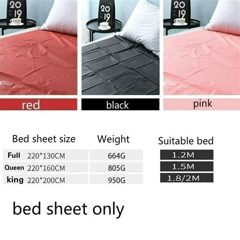 Pvc Plastic Adult Bed Sheets Vinyl Waterproof Hypo Vicedeal