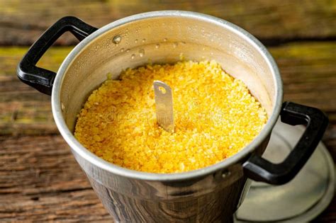 Traditional Couscous Cuscus Cuzcuz Cuscuz From The North And Northeast Of Brazil Typical Food