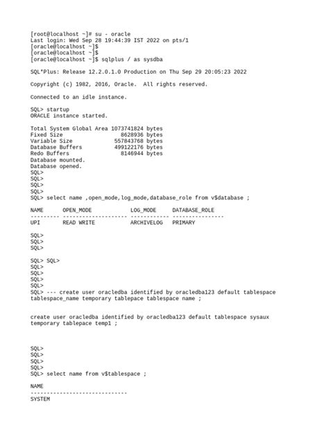 Tablespace Management Theory 30092022 Pdf Databases Information