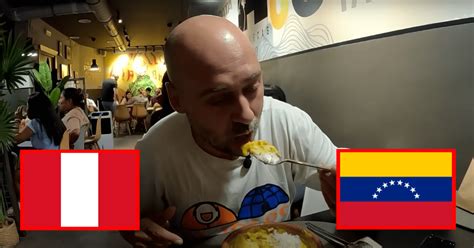 Video Viral Español Reacciona Ante La Comida Peruana Y Venezolana “va