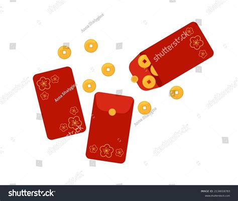 Cny Flower Angpow Over 2 Royalty Free Licensable Stock Vectors