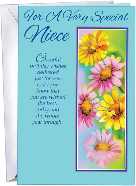 Chucks Card O Rama Birthday Card Niece Niece Birthday