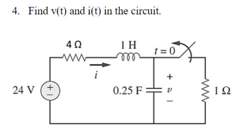 Solved Find V T And I T In The Circuit Without Using Chegg Com