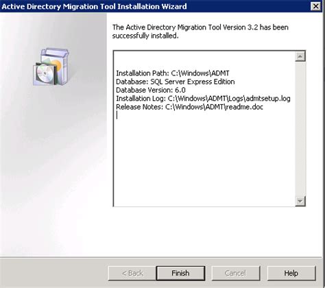 how to install admt 3 2 in windows server 2008 r2