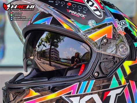 หมวกกนนอค KYT NFR Manzi Misano Replica