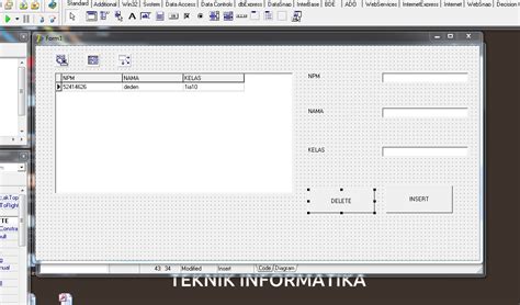 Deden Diki Septiana Program Database Pada Delphi
