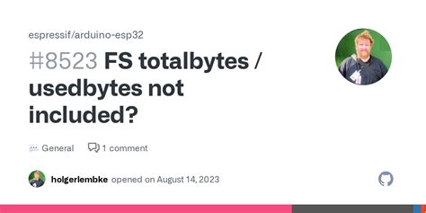 fs totalbytes usedbytes not included · espressif arduino esp32