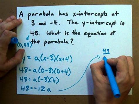 Find Equation Of Parabola Given 3 Points Tessshebaylo