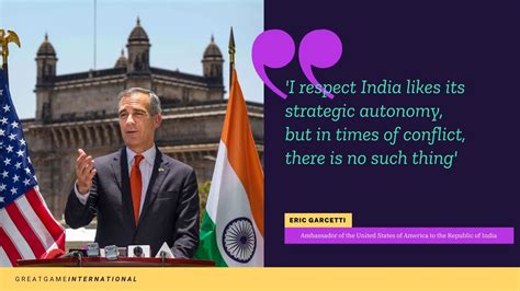 Us Ambassador Eric Garcetti Attacks Modi Cancels Indias Strategic