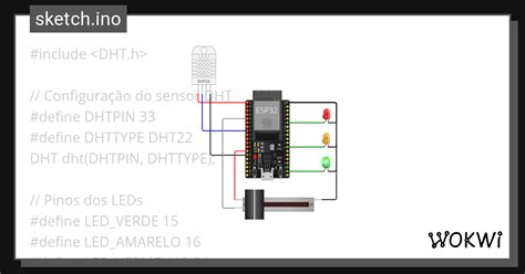Temperature System Wokwi ESP32 STM32 Arduino Simulator