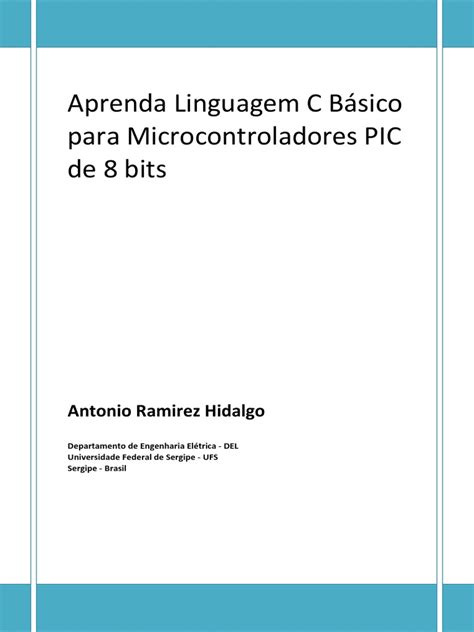 Aprenda Linguagem C Básico Para Microcontroladores V1 Pdf Diodo
