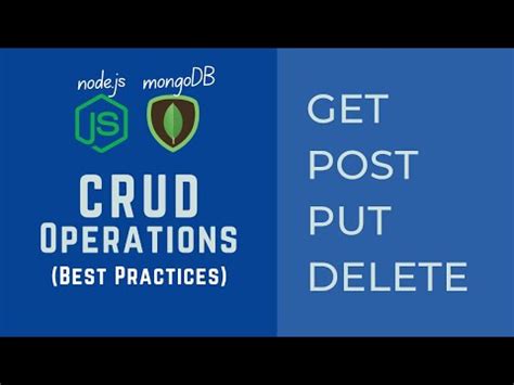 GitHub CodAffection Node Js API CRUD Operations With MongoDB Node Js
