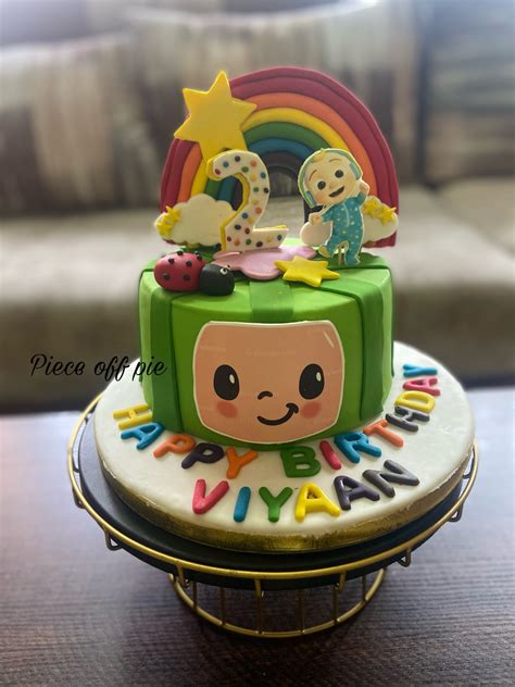 Theme Birthday Cocomelon Cake Design Best Cocomelon Birthday Cake
