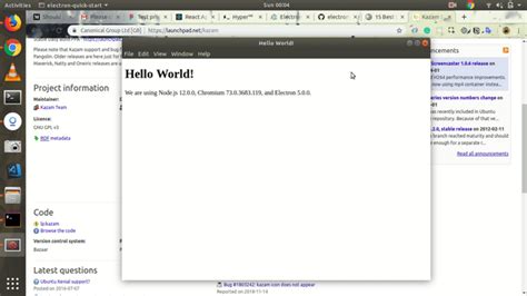 Maximize Minimize Issue In Ubuntu Issue Electron Electron Quick Start GitHub