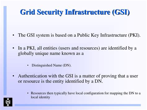 Ppt Grid Security Infrastructure Powerpoint Presentation Free