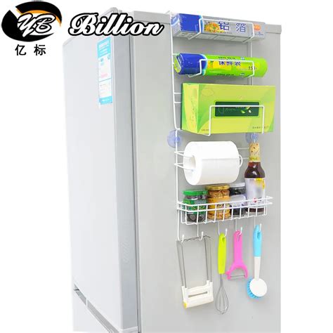 High Quality Metal Kitchen Refrigerator Storage Holder Rack Fridge