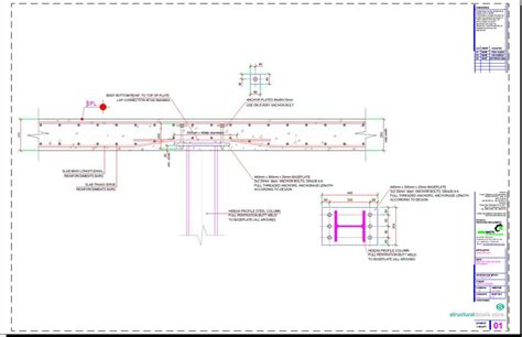 Reinforced Concrete Flat Slab Concealed Support Directly On Steel Column Steel Columns
