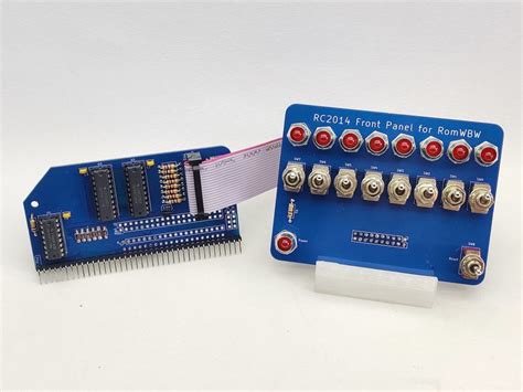 Universal Front Panel Io Kit For Romwbw Z80 Kits