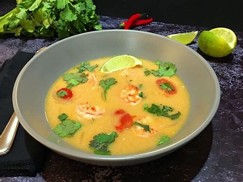 Club Foody Thai Coconut Shrimp Soup Recipe • Quick And Tasty Club Foody