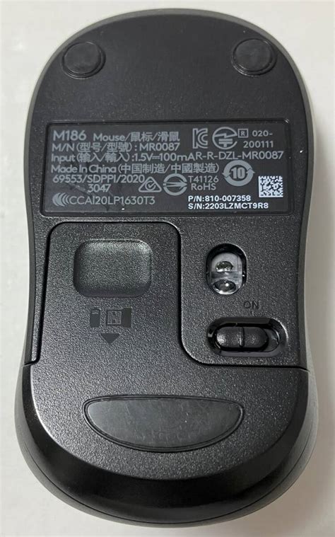 Yahooオークション Logicool ワイヤレスマウス M186 ロジクール
