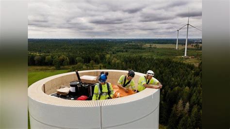 Worlds Tallest Wooden Wind Turbine Starts Turning Angola