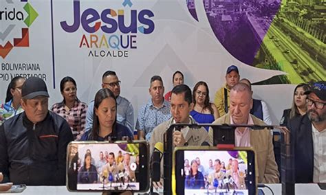 Alcalde Jesús Araque Presentó Nueva Junta Directiva De Ferisol Para