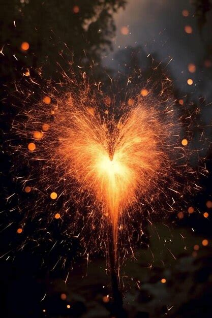 Premium AI Image A Single Spark Of Love Can Ignite Your Better Self Extrude Detailed Rich