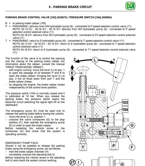 Merlo Sauer Transmission Hydraulic System Service Manual Eng Pdf