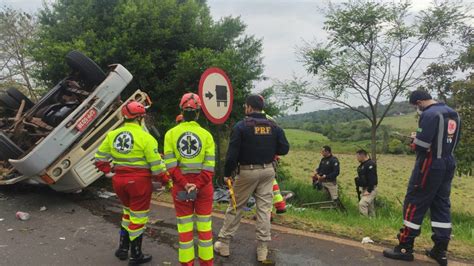 Caminhoneiro Morre Em Tombamento E Pista Da BR 369 Fica Interditada No Norte Do PR RIC Mais