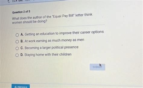 Question 2 Of 5 What Does The Author Of The Studyx