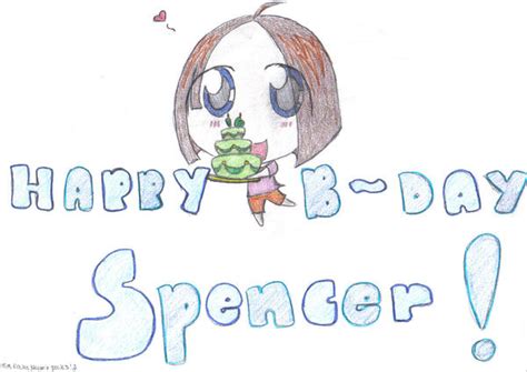 Happy Birthday Spencer By Floppybunny On Deviantart