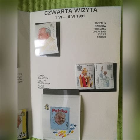 Znaczki Jan Paweł II Warszawa Kup teraz na Allegro Lokalnie