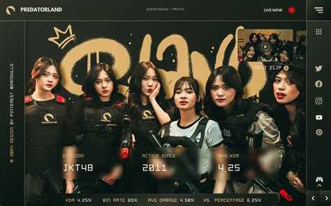 Jkt48 Web Ui By Yudha Faza Desain Grafis Desain Desain Situs Web