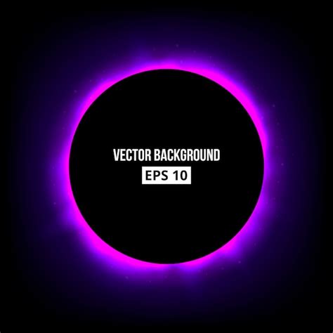 Premium Vector Abstract Eclipse Background