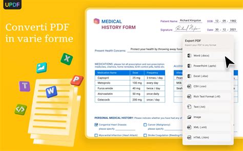 Come Convertire PDF In XLS UPDF